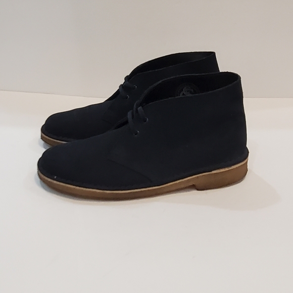 Clarks | Shoes | Clarks Womens Shoes Boots Rubber Bottom Chukkahs Size ...